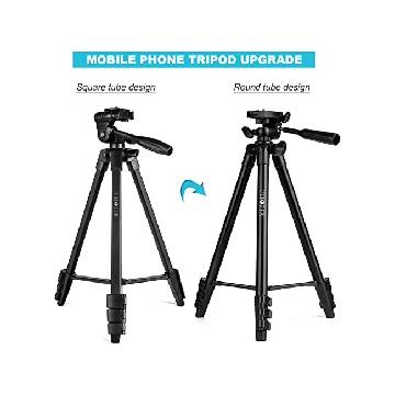 Trípode para teléfono de 55” , soporte de trípode extensible de ...